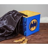 Batman Storage Bin, 11 Inches, Collapsible Fabric Organizer with Bat ...