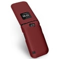 Case with Clip for Nokia 2720 V Flip Phone, Nakedcellphone [Red] Snap ...