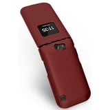 Case with Clip for Nokia 2720 V Flip Phone, Nakedcellphone [Red] Snap ...