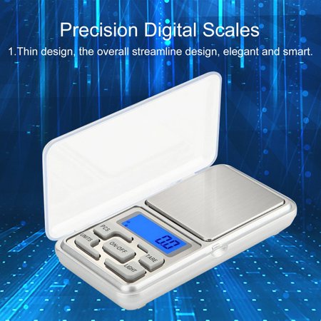 HT-668B 500g x 0.1g Mini Precision Digital Scales for Gold Sterling ...