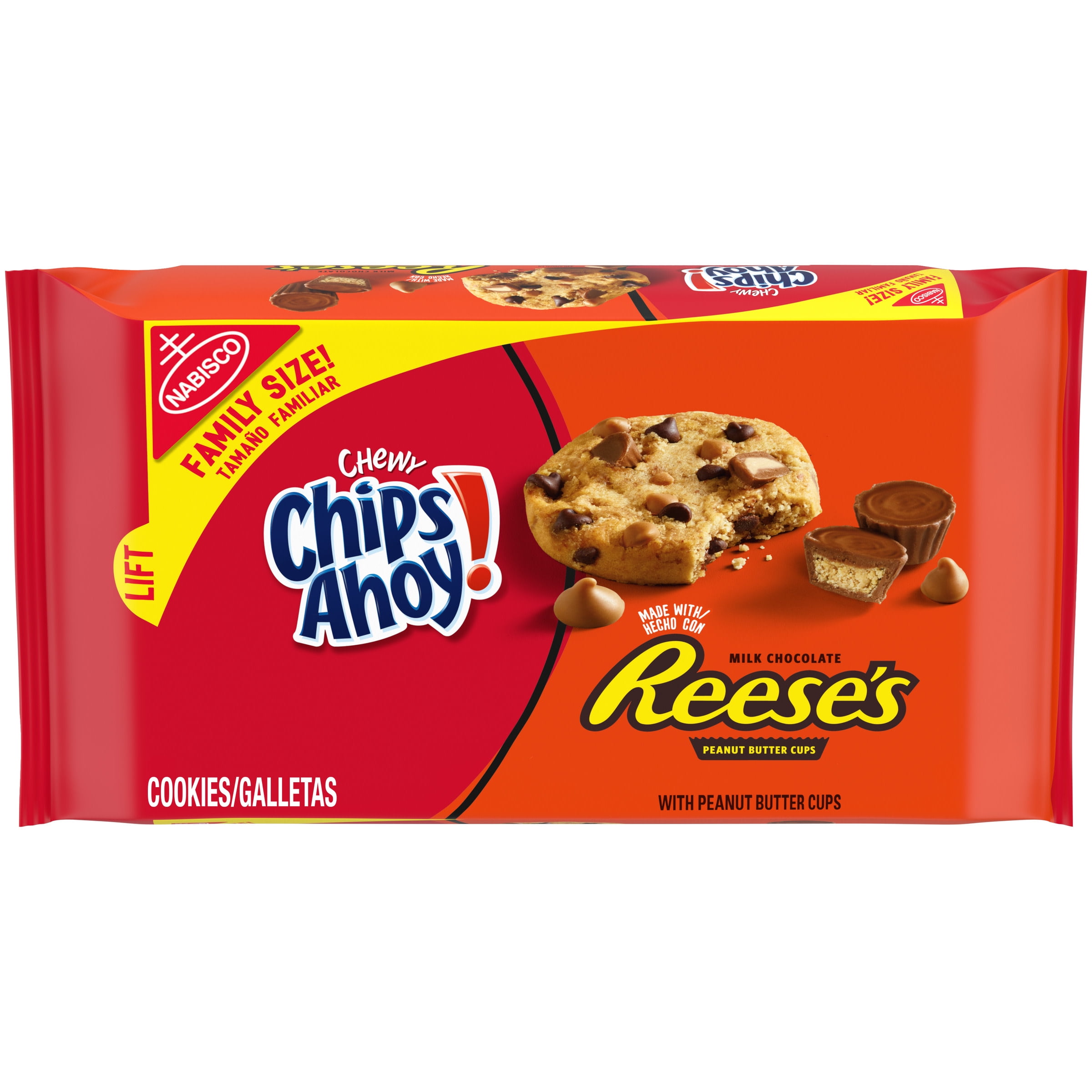 CHIPS AHOY Chewy Chocolate Chip Cookies With Reese s Peanut Butter