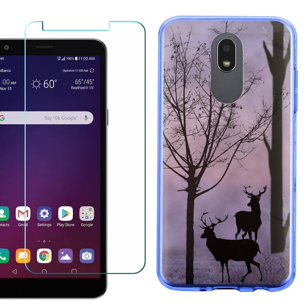 For LG Tribute Royal / LG Prime 2 Case, Slim-Fit TPU Protector Phone ...