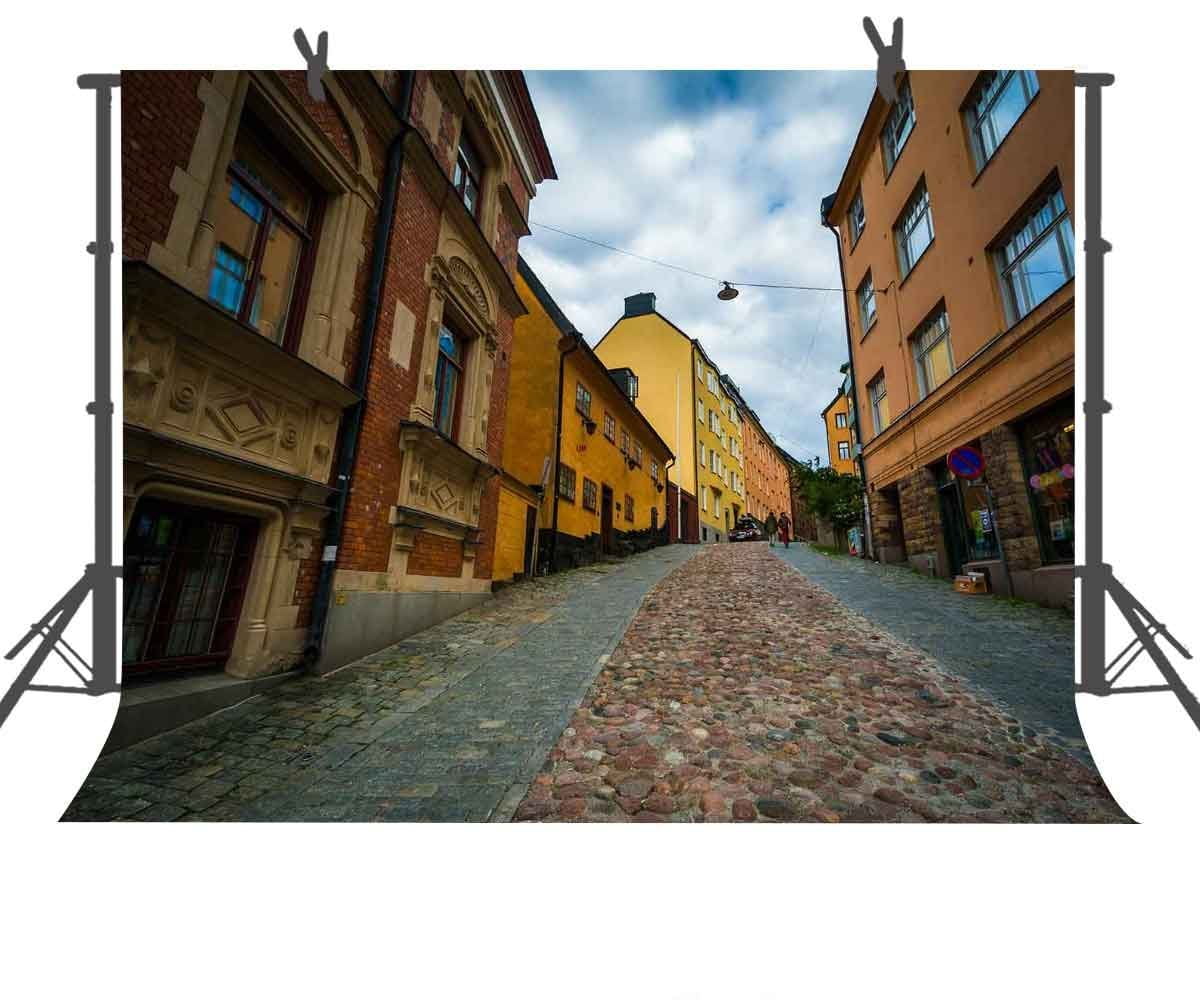 MOHome 7x5ft City Street Photography Backdrop Studio Photo Props ...