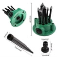 AuroraX 360 Rotating Sprinkler Automatic Garden Sprinkler Large Area ...