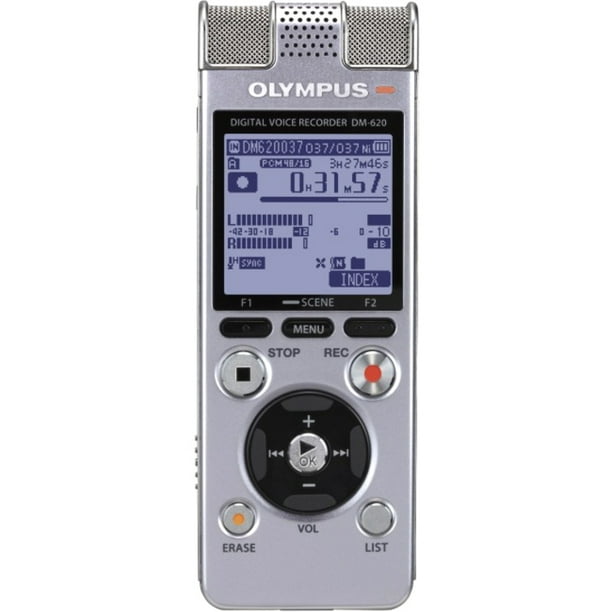 Olympus 4GB Digital Voice Recorder with LCD Display, DM-620 - Walmart.com