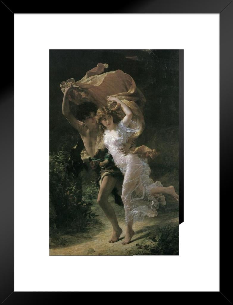 Pierre Auguste Cot The Storm Realism Romantic Artwork Renoir Canvas ...