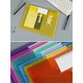 HannLk A4 Clear File Bag File Folder Document Folder File Bag Paper ...