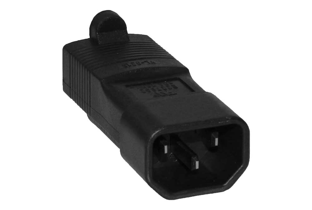 SF Cable NEMA 5-15R to C14 Power Plug Adapter - Walmart.com