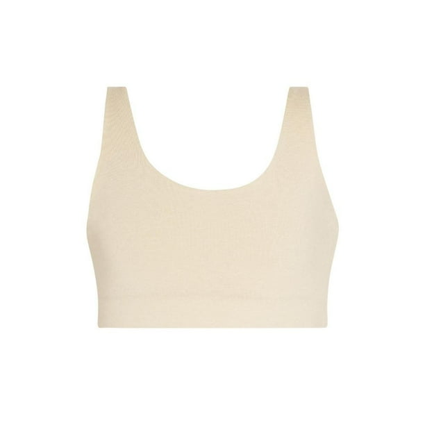 Bleuet Aster Tank Organic Girls Bra Ultra-soft Seamless Reversible ...