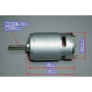 Rs550 DC motor 12v 14.4V 16.8v 18V 25v micro engine electric motors ...