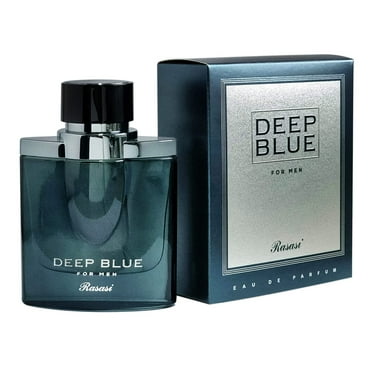 Deep Blue for Men Eau De Parfum by Rasasi 100ml 3.4 FL OZ - Walmart.com