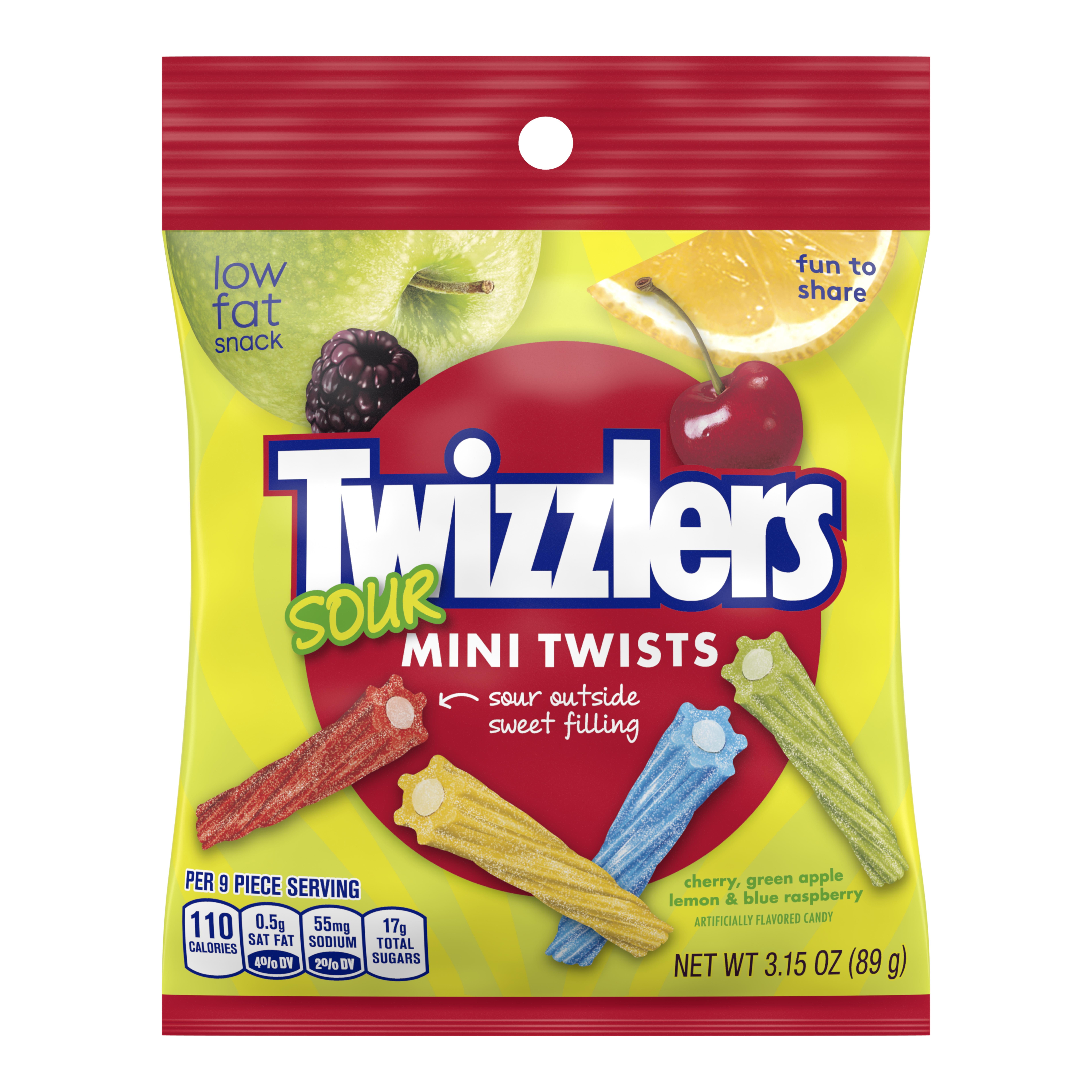 Twizzlers Sour Mini Twists, 3.15 Ounces – BrickSeek