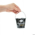 Graduation Metal Pails (Dz) - Party Supplies - 12 Pieces - Walmart.com