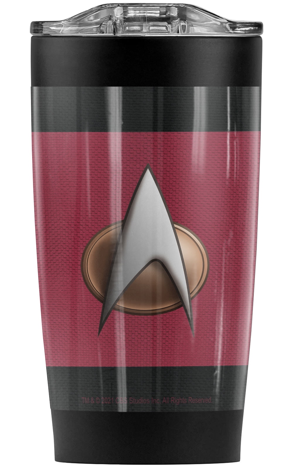 Star Trek/Tng Command Uniform Stainless Steel Tumbler 20 oz Coffee ...