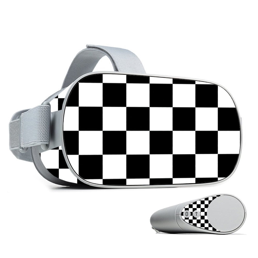 Skin Decal Wrap Compatible With Oculus Go Mobile VR Sticker Design ...