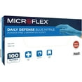 Daily Defense Disposable Nitrile Gloves for Cleaning, Food Prep, First ...