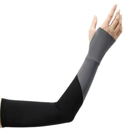 Coofit Cooling Arm Sleeves Elastic - Soft Sun Protection Arm Covers ...
