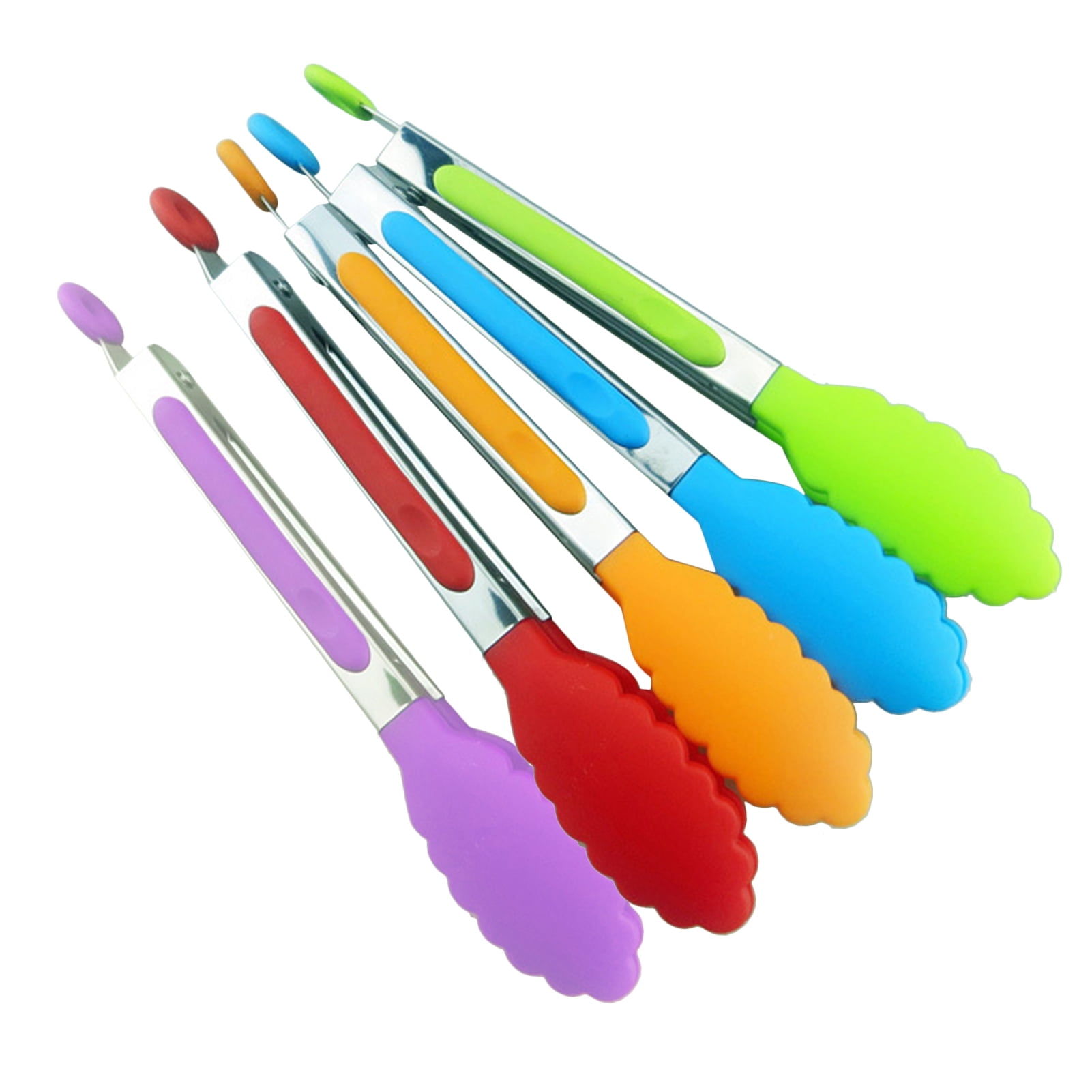 Click here for Amdohai 8 Inch Silicone Tongs Mini Kitchen Tongs W... prices