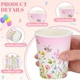 100 Pack Rainbow Paper Cups 9oz Disposable Colored Party Cups Bulk for ...