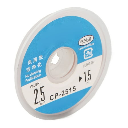 Solder Wick Braid, Solder Wick Low Residue Easy To Use Red Copper 4.9ft ...