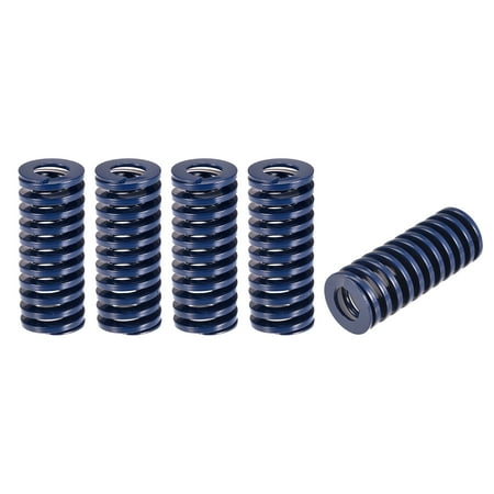 Uxcell Die Spring 5 Pack 22mm OD 55mm Long Spiral Stamping Light Load ...
