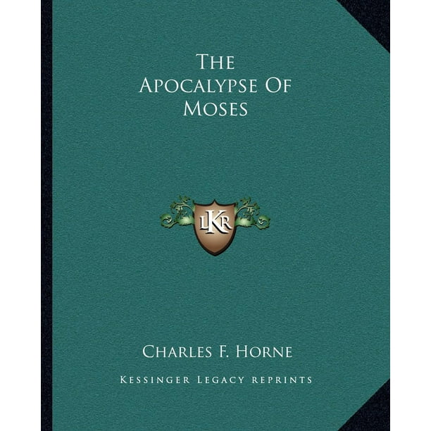 The Apocalypse Of Moses (Paperback) - Walmart.com - Walmart.com