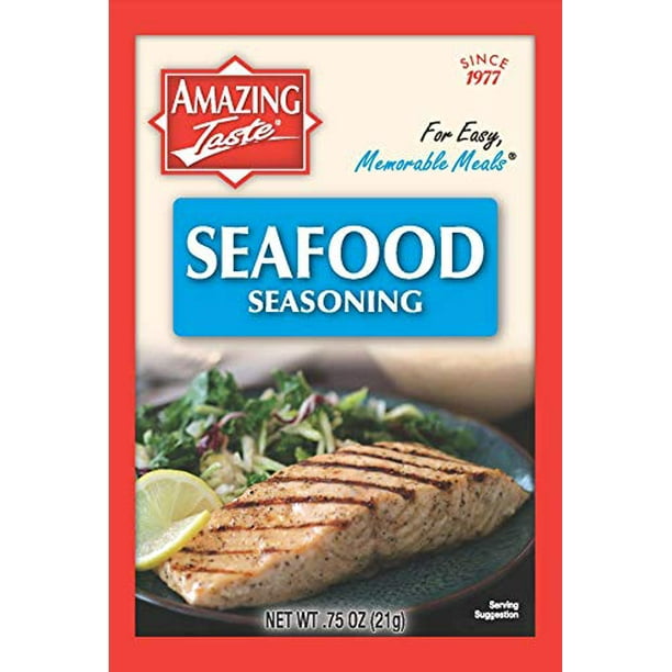 Amazing Taste Seafood Seasoning Bundle (10 Packets- .75 oz ea ...
