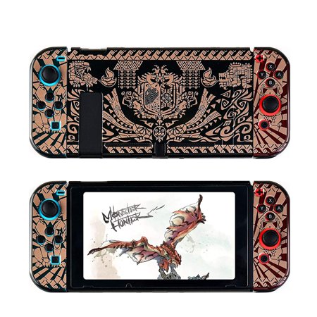 Bmatwk Case for Switch with Monster Hunter Rise, Dockable Case ...