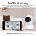 3MP Indoor/Outdoor Camera,5G Dual-Band WiFi,IR Night Vision,Two-Way ...