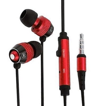 RCA HP159MICBKZ Stereo Earbuds with In-Line Microphone - Walmart.com