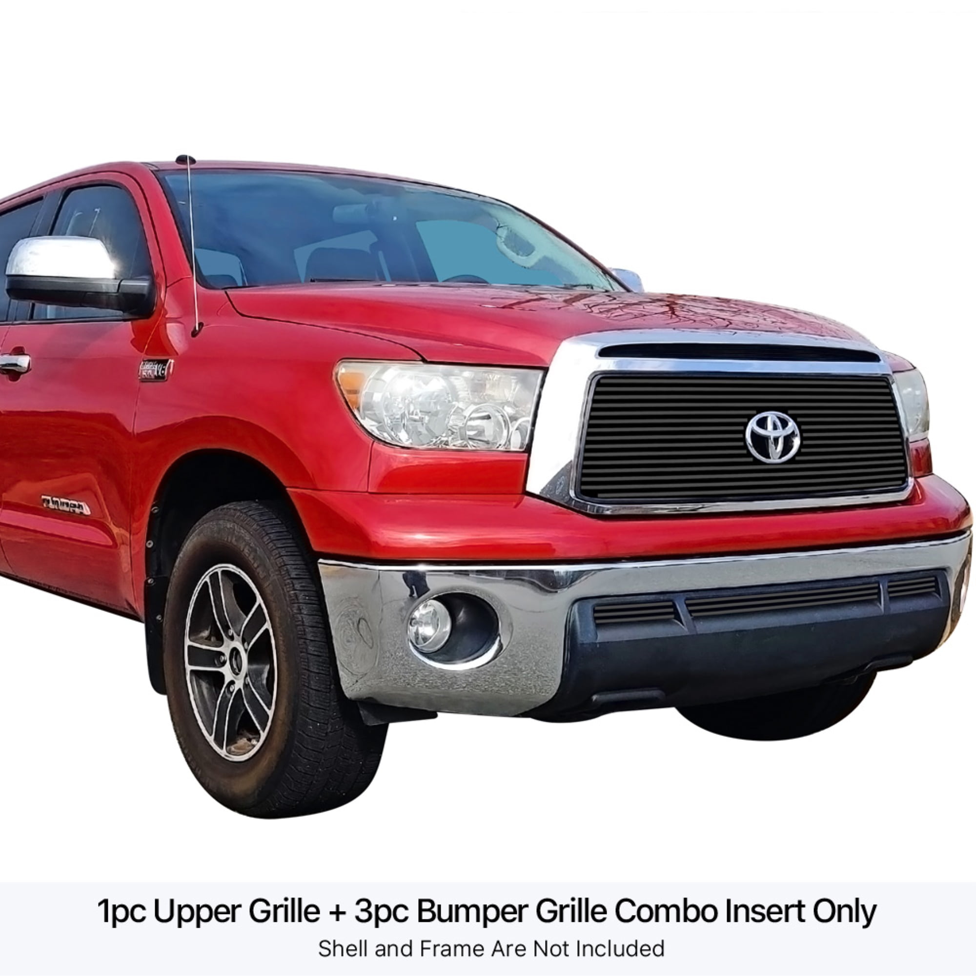 2010-2013 Toyota Tundra Stainless Steel Black Powder Coated Finish 8X6 ...