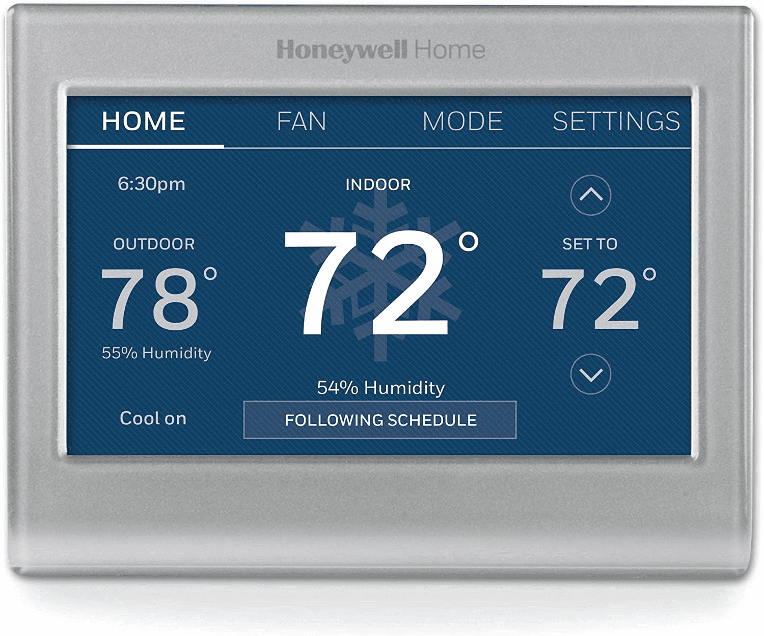 Open Box Honeywell Home RTH9585WF1004/W Wi-Fi Smart Color Thermostat, 7 ...