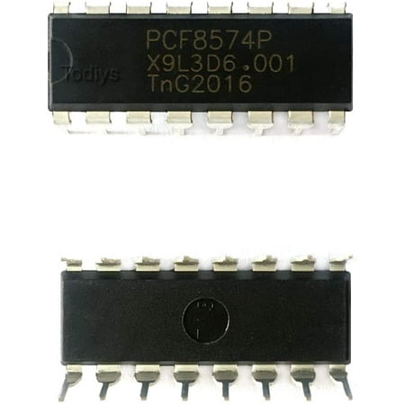 Dyfrio New 5Pcs for PCF8574 PCF8574P DIP-16 Remote 8-bit I/O Expander ...