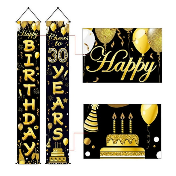 Birthday Couplet Door Hanging Banner hanging birthday banner party ...