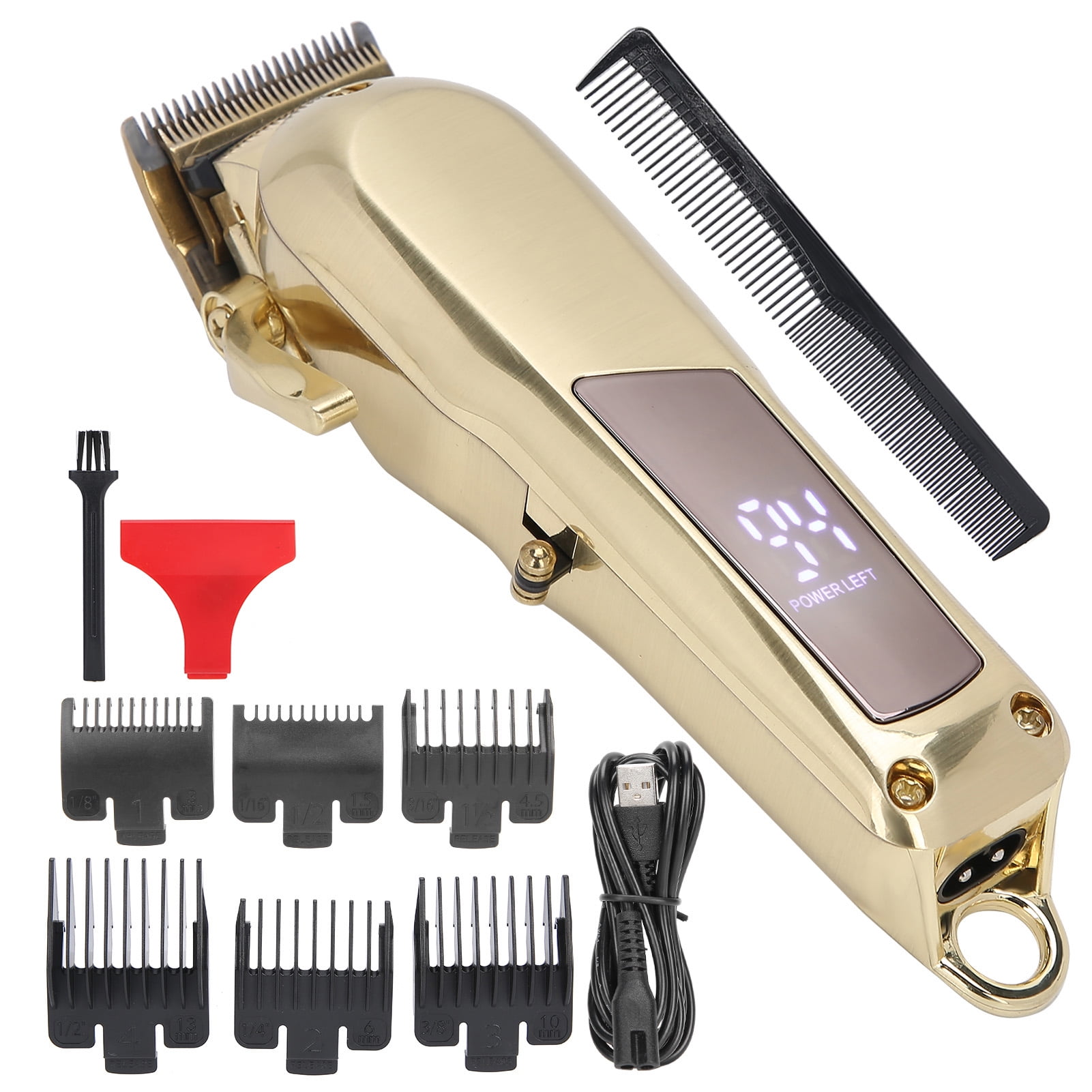 Digital Electric Clippers, Beard Trimmer Kit More Convenient LCD Screen ...
