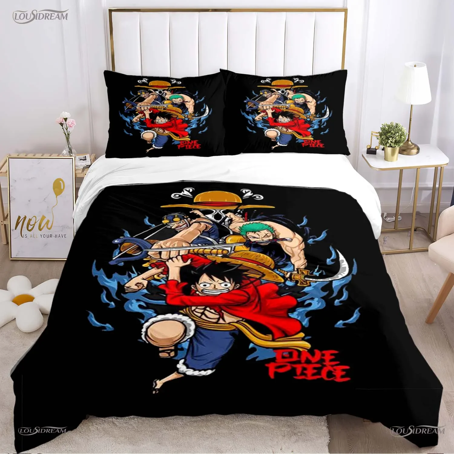 Click here for Yingd One Piece Cartoon Anime All Season Duvet Cov... prices