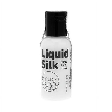 LIQUID SILK Sex Lube, Water-Silicone Hybrid (250ml/8.45oz), Skin Conditioner, Fun to Use ...