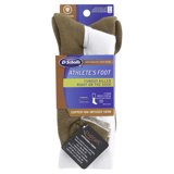 Scholls Athletes Foot Crew Socks - Cupron AntiFungal Fibers - Walmart.com