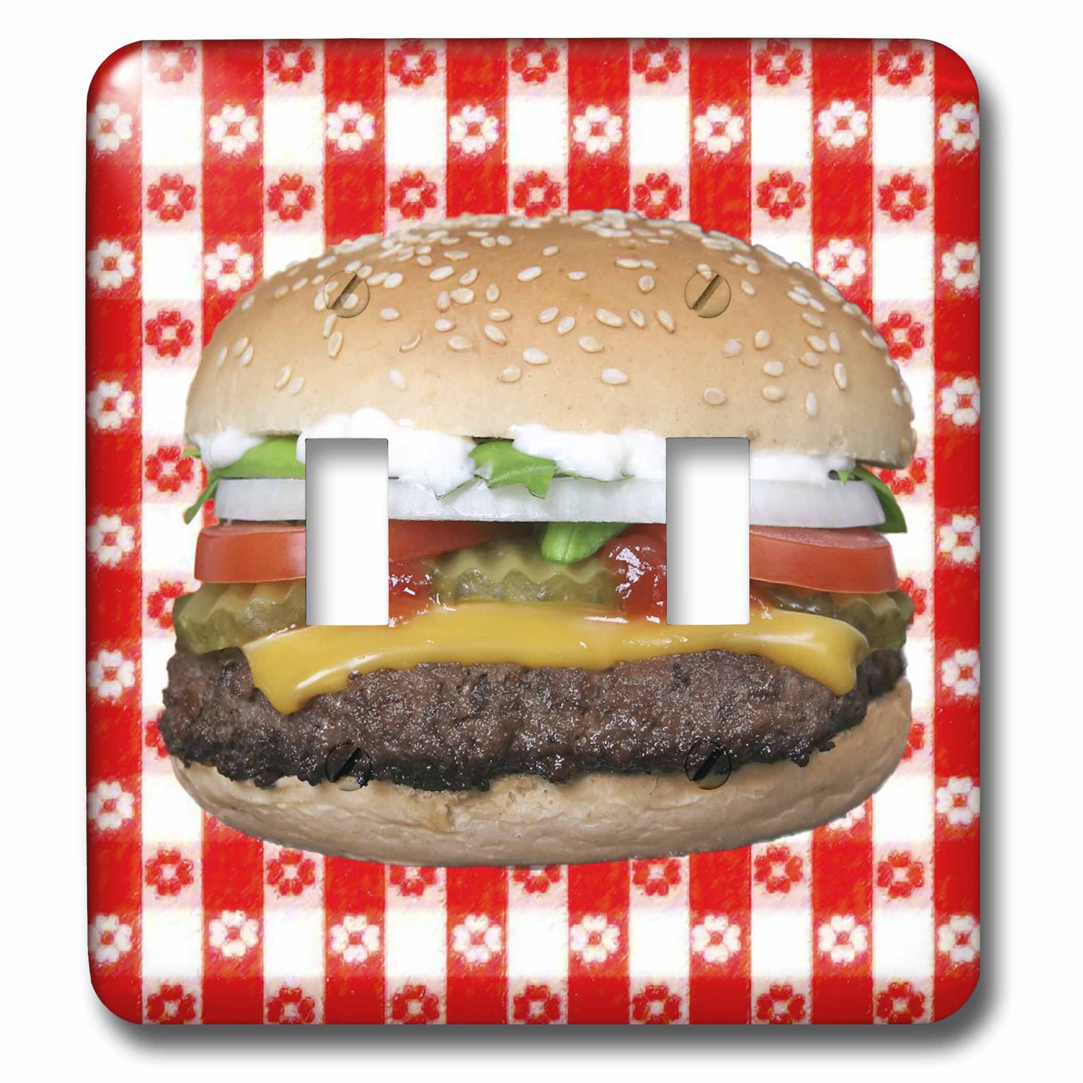 Juicy Hamburger Picnic double toggle switch lsp-48069-2 - Walmart.com