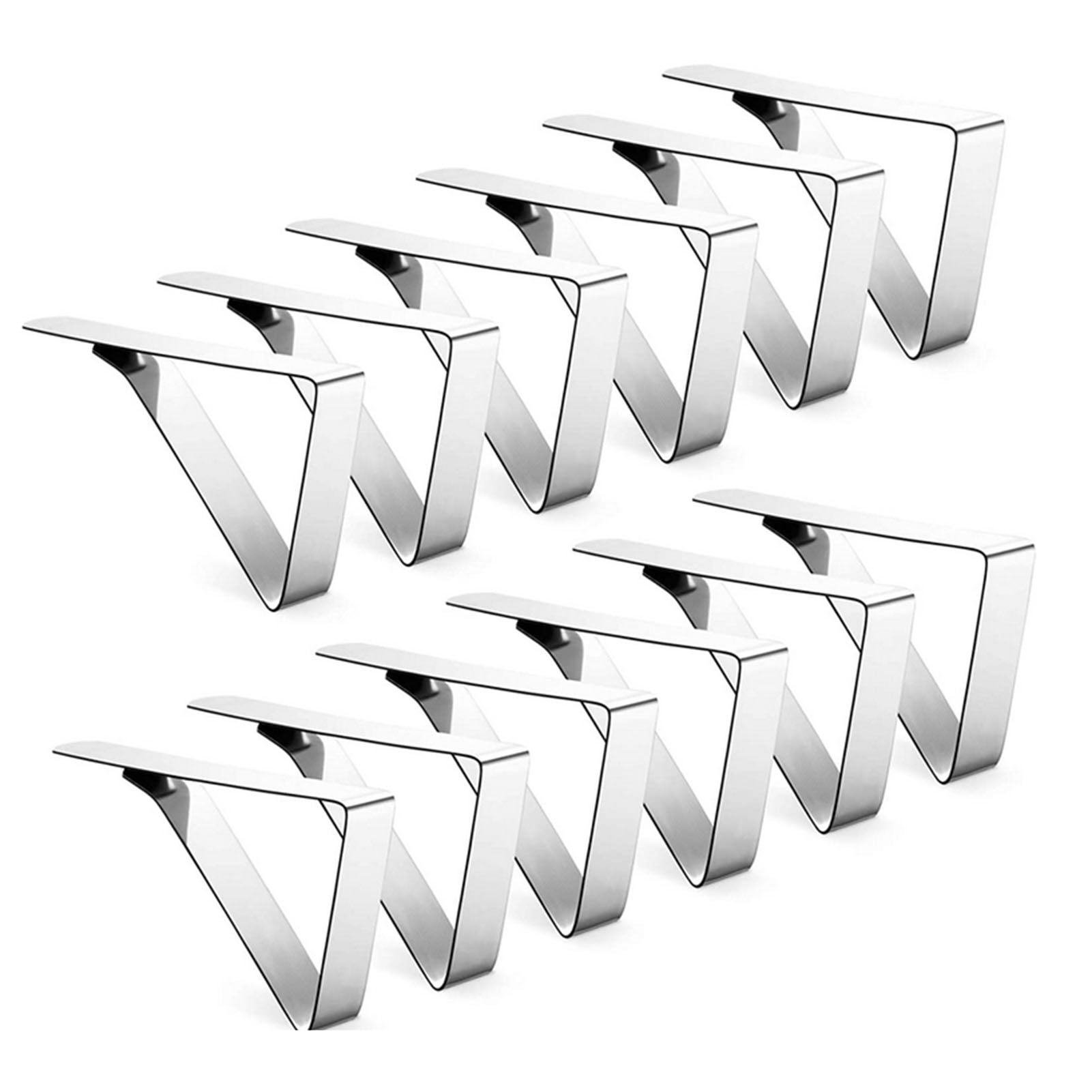 Click here for Generic Yeacher 12pcs Stainless Steel Tablecloth C... prices