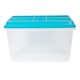 72-qt Hefty HI-RISE Storage Bin, Teal Latch Lid - Walmart.com