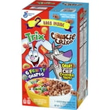 Trix and Cookie Crisp Breakfast Cereal Snack Box, 2 Bags, 28 oz Variety ...