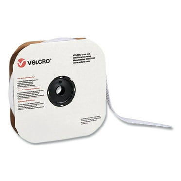 Velcro 2" self-adhesive hook, 25 yard dispenser box, white - Walmart.com