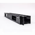 Navepoint 1U Horizontal 19-Inch Rack Mount Cable Management Raceway ...