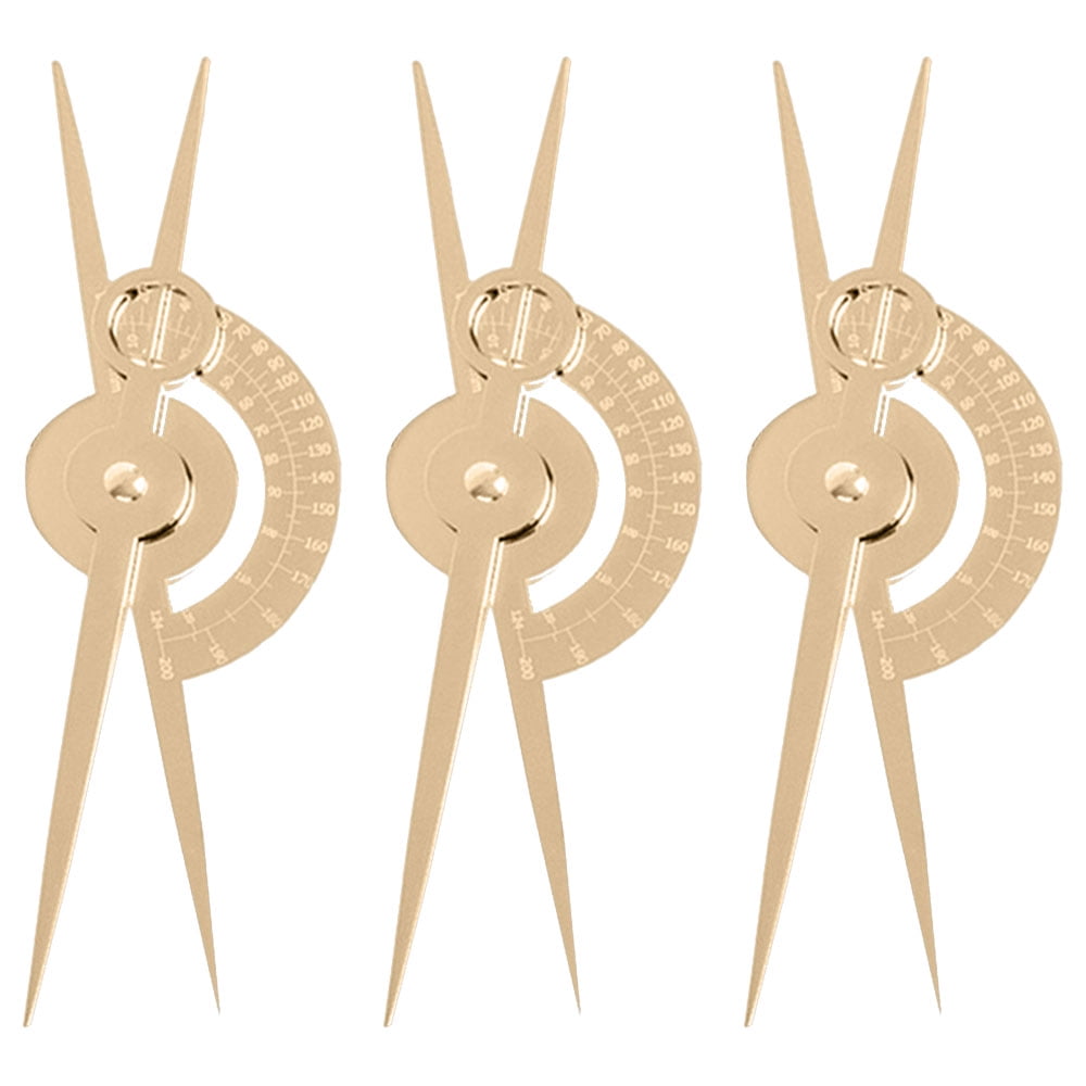 Double scale vernier caliper eyebrow golden ratio caliper micro scraper ...