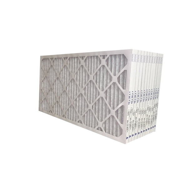 United Filter 16x30x1 MERV 11 Pleated HVAC AC Furnace Air Filters (12 ...