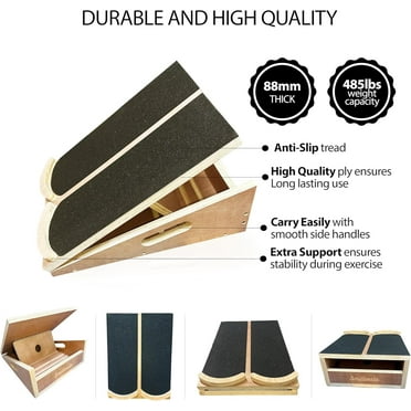 Slant Board, Adjustable Ankle Incline Board, 9 Level Physical Therapy ...