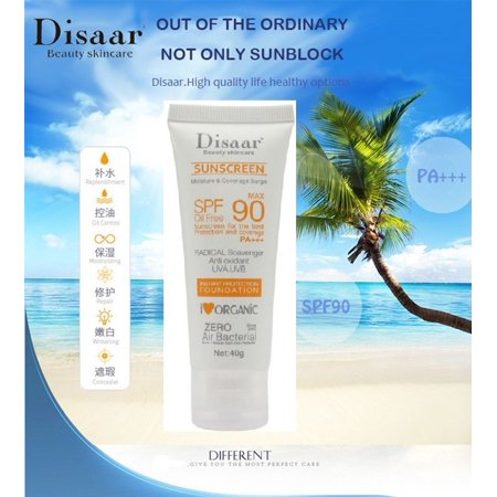 Disaar Beauty waterproof Skin Care Facial Sunscreen Cream Spf Max 90 ...