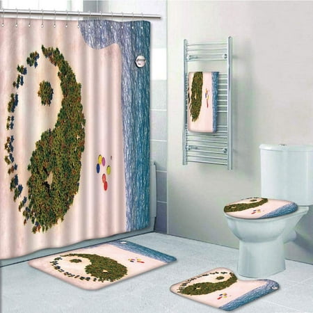 EREHome Ying Yang Aerial View of A Forest Shaped Like Yin Yang Symbol ...
