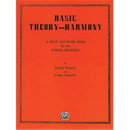 Alfred 00-PROBK00034 Basic Theory-Harmony- A Text and Work Book for the ...
